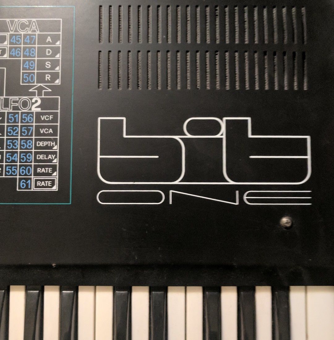 MATRIXSYNTH: Crumar Bit One Analog Polyphonic Synthesizer