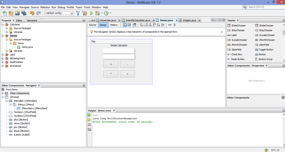 LearnHow2: How to Design a Swing GUI using Netbeans