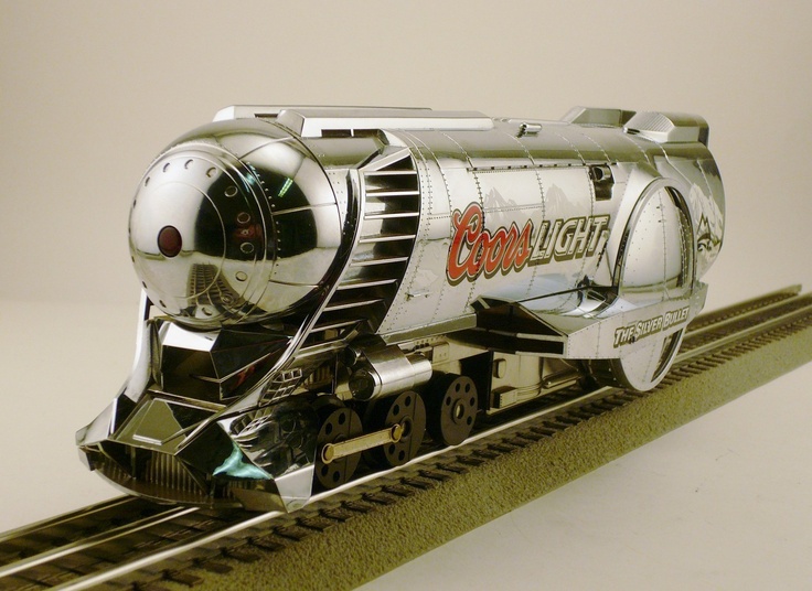 Masini de teren: Coors Light Train - Silver Bullet ...
