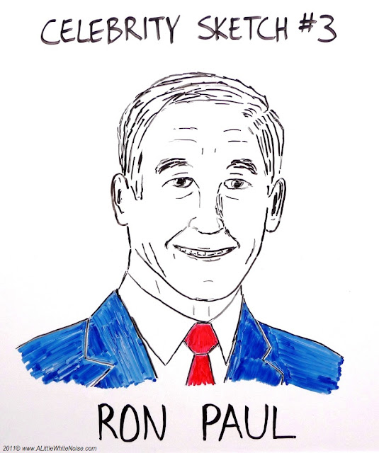 White Noise: Celebrity sketch: Ron Paul
