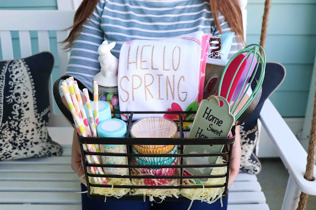 borrowed heaven: Kitchen-Themed Easter Basket