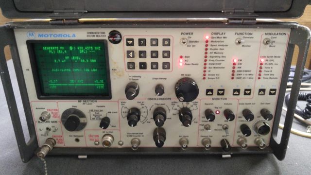 Motorola solution: The R2001D Communications System Analyzer