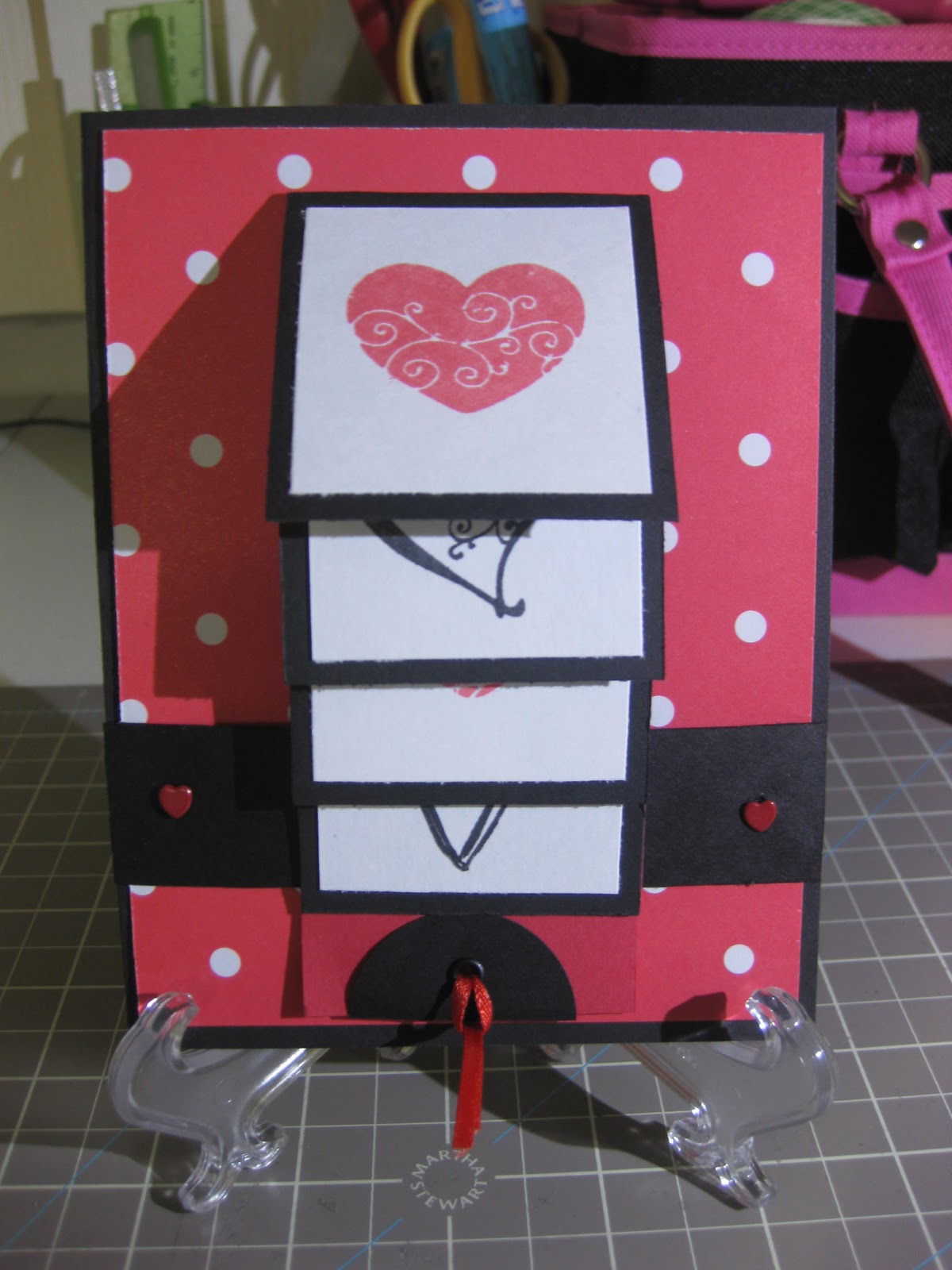 My Cricut Addiction: Valentine Waterfall Card