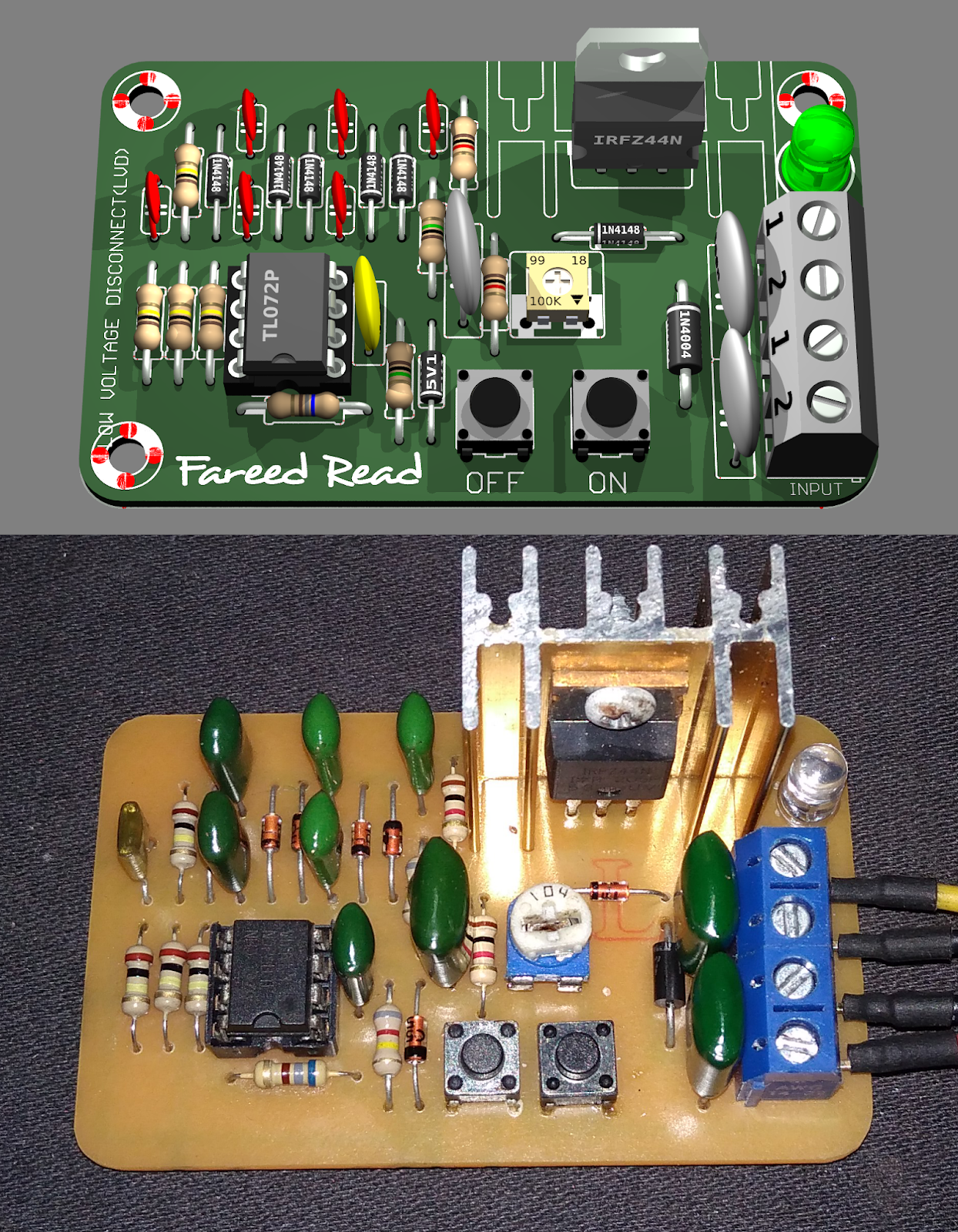 Membuat LVD Low Voltage Disconnect | Melindungi Baterai dari Kondisi ...