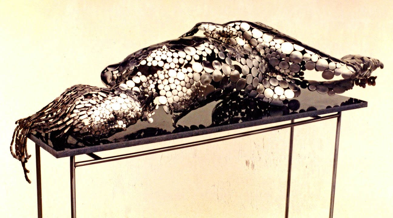 Simply Creative: Scrap Metal Figurative Sculpture by Stephen Fitz-Gerald