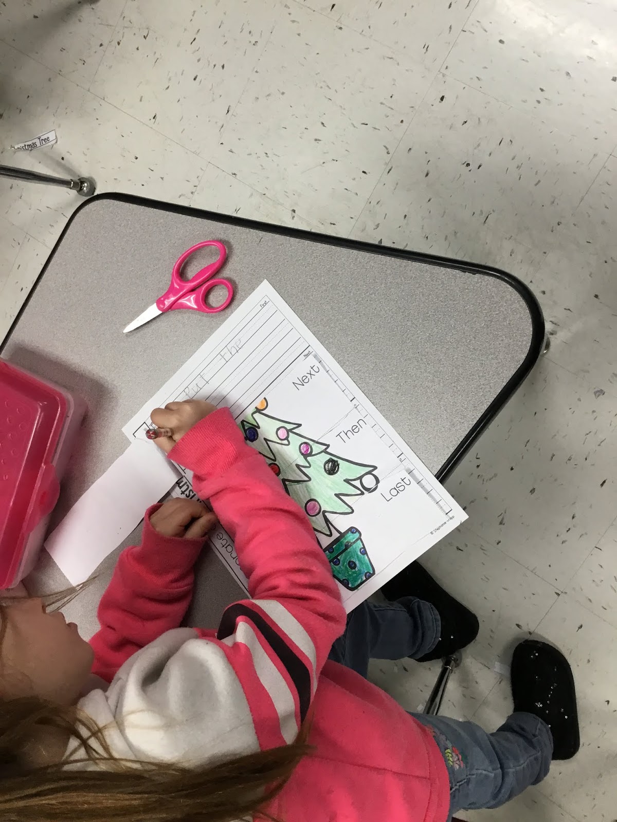 Writing - How to Decorate a Christmas Tree | First Grade Shenanigans