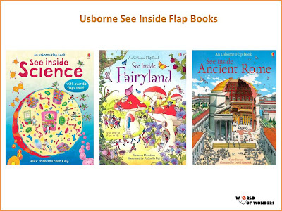 World of Wonders: Usborne See Inside Flap Books (21 Titles)