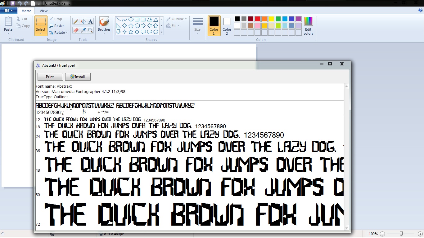 ingin tahu instalasi bentuk-bentuk huruf (font) ~ Ingin Tahu Soft