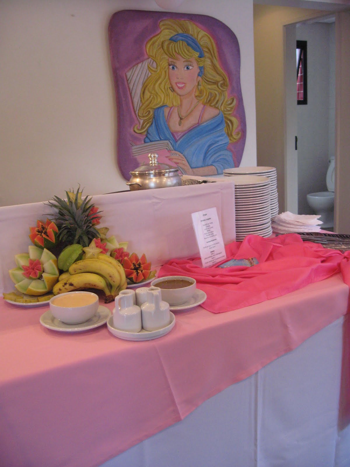 KiARTE Eventos - Festas Infantis: Barbie Festa e Buffet Crepe Francês