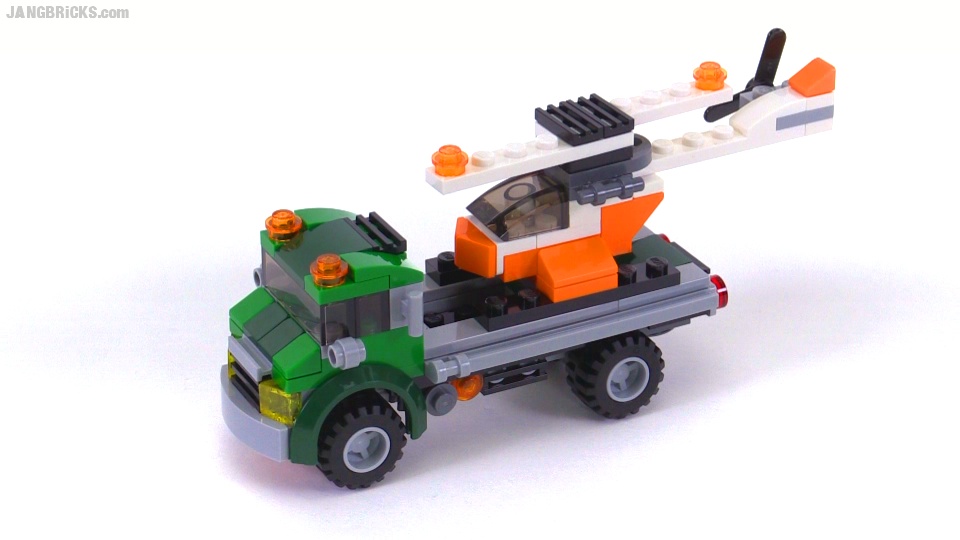 LEGO Creator Chopper Transporter - ALL 3 builds reviewed! set 31043