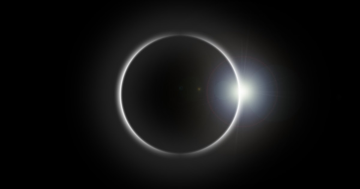 Diamond ring in Solar eclipse - The Science Ocean
