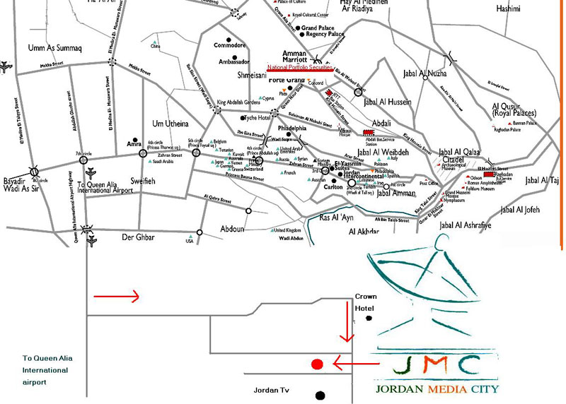 Amman Map