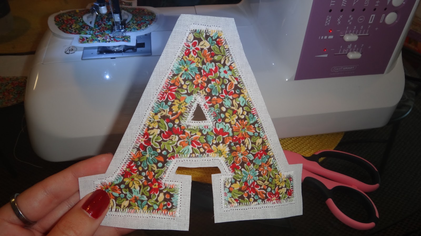 LC Design: Personalized Sew-On Letters!