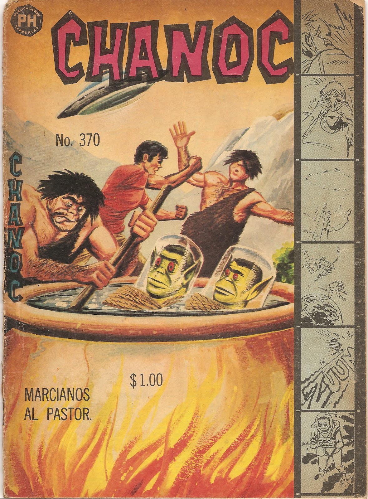 BAZAR DE COMICS EL REMATE : CHANOC AVENTURAS DE MAR Y SELVA