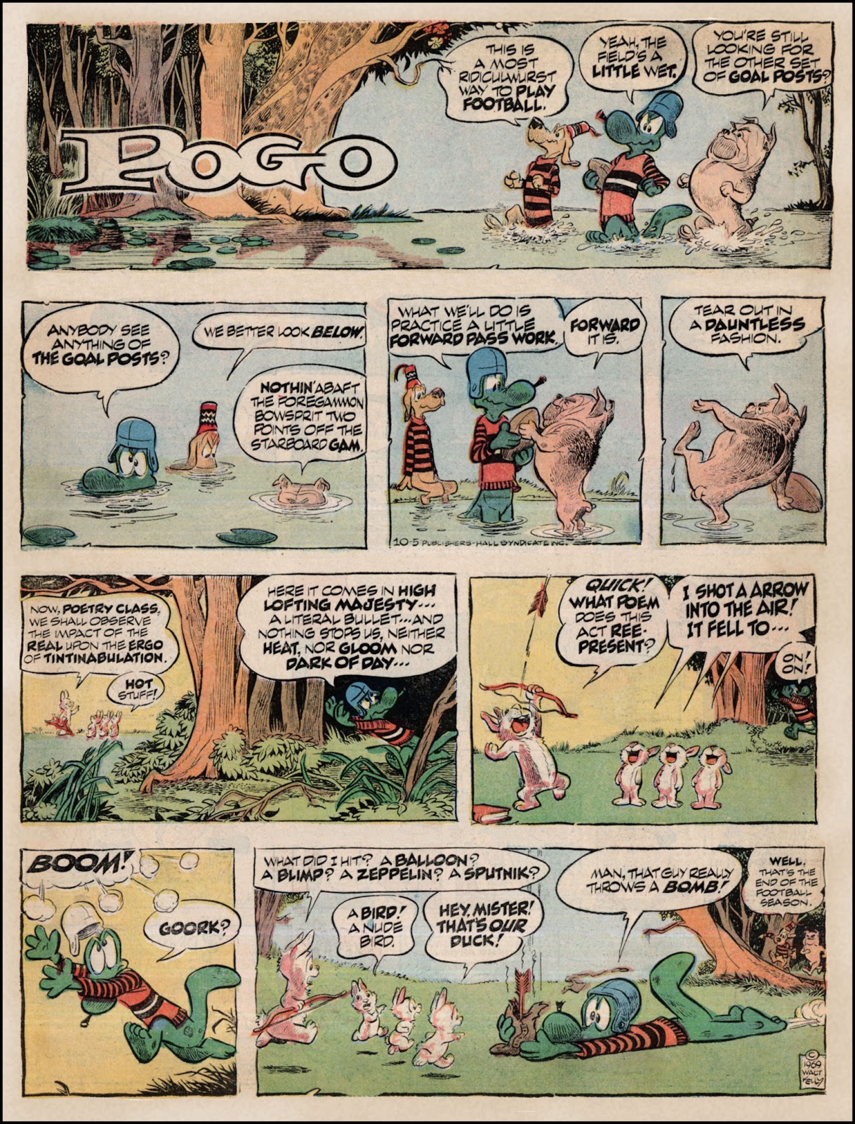 Pogo, Cartoons comics, Comic strips
