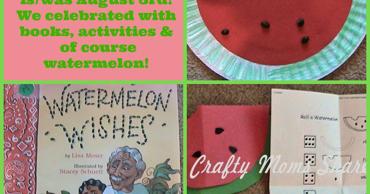Crafty Moms Share: Watermelon Books & Activities