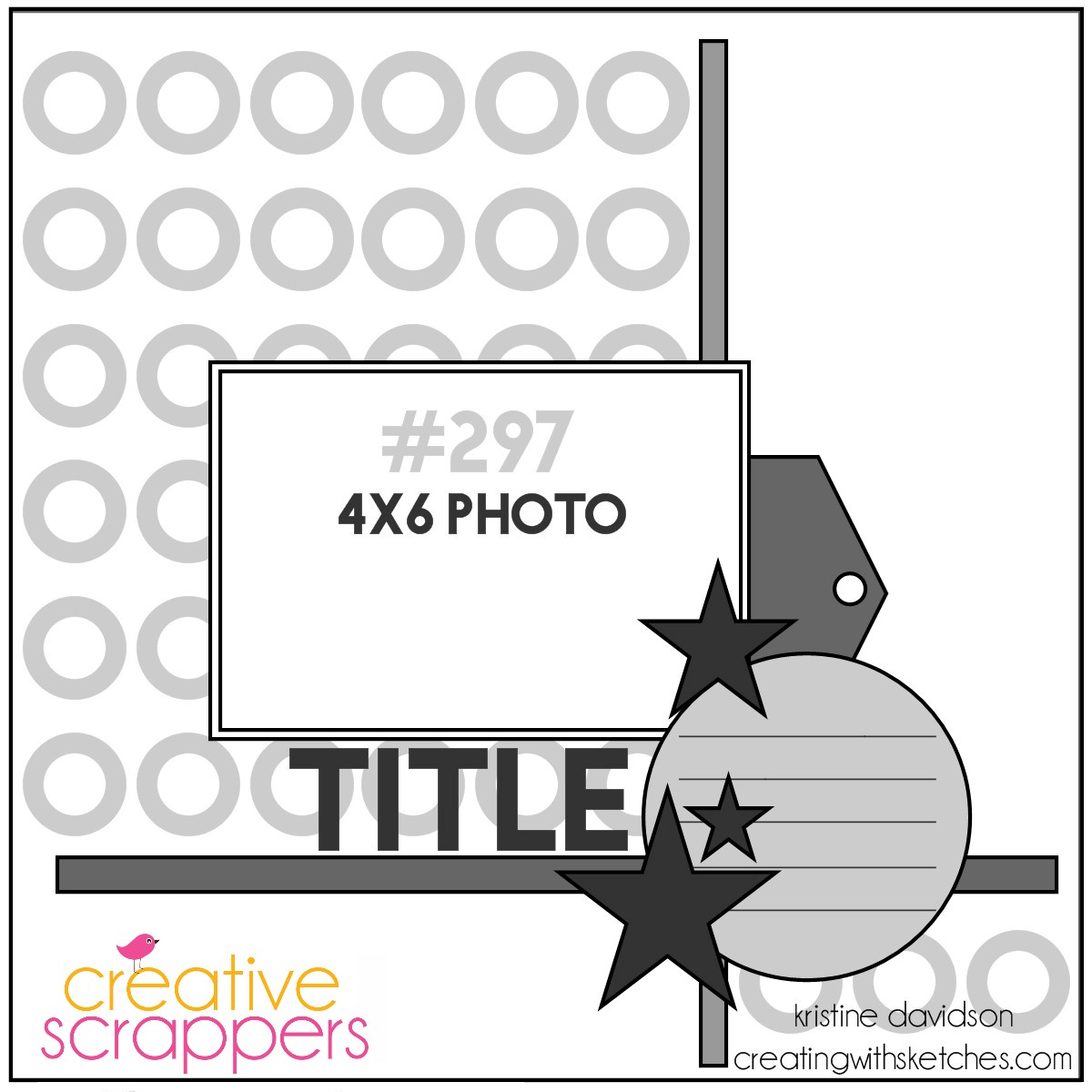 Creative Scrappers: Creative Scrappers Sketch 297 | Revealed