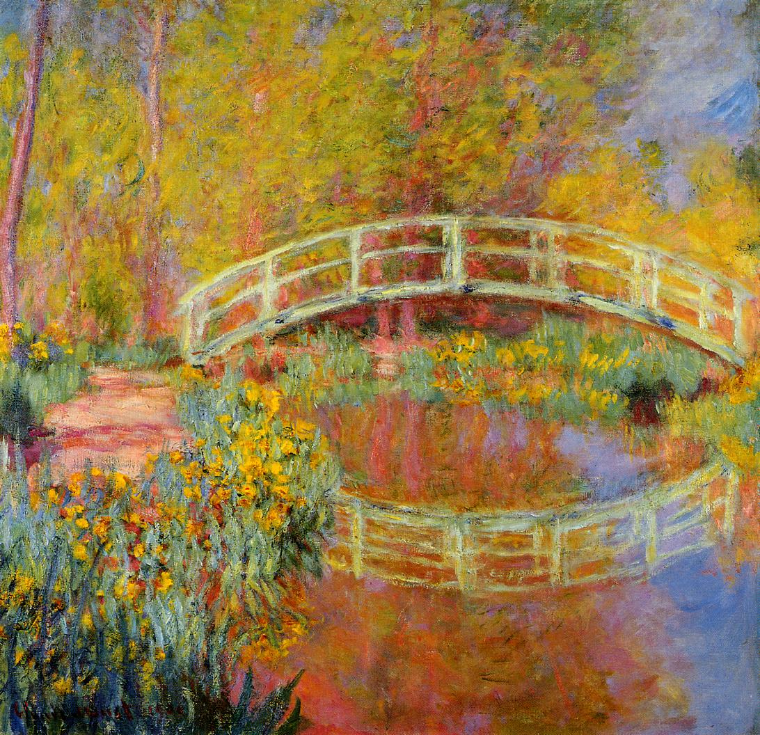 Claude Monet ~ Jardins ~ Pinturas do AUwe