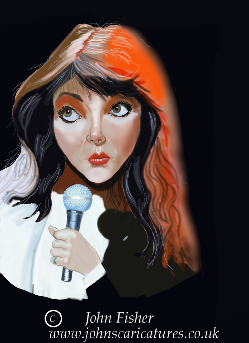 The Art of John Fisher: Kate Bush..