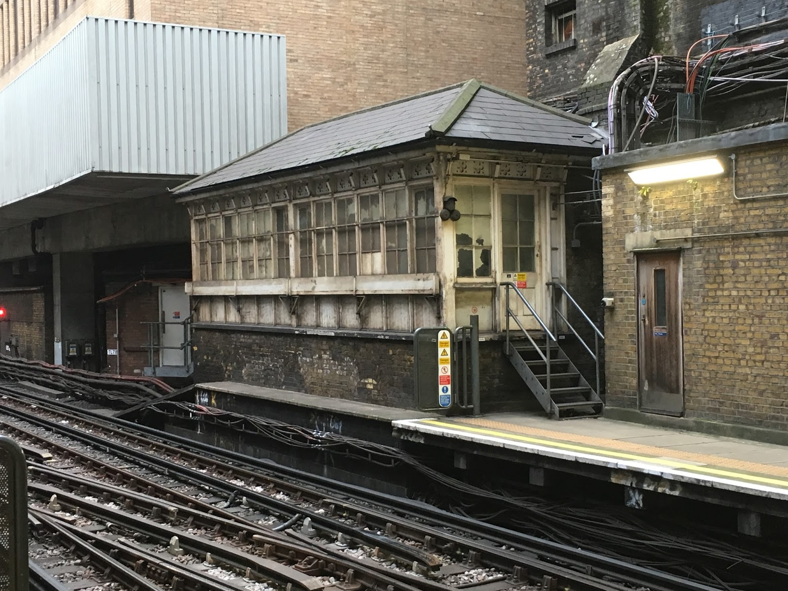 The Railway Photo Blog: Signalbox (10) : Liverpool Street Tube
