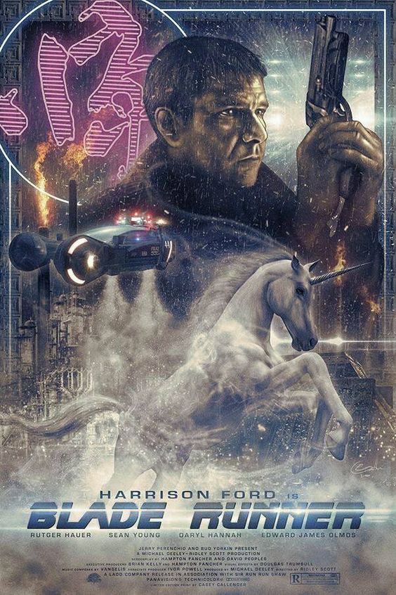 Vintage Blade Runner posters real and imagined ~ Prisoner Of The Mind
