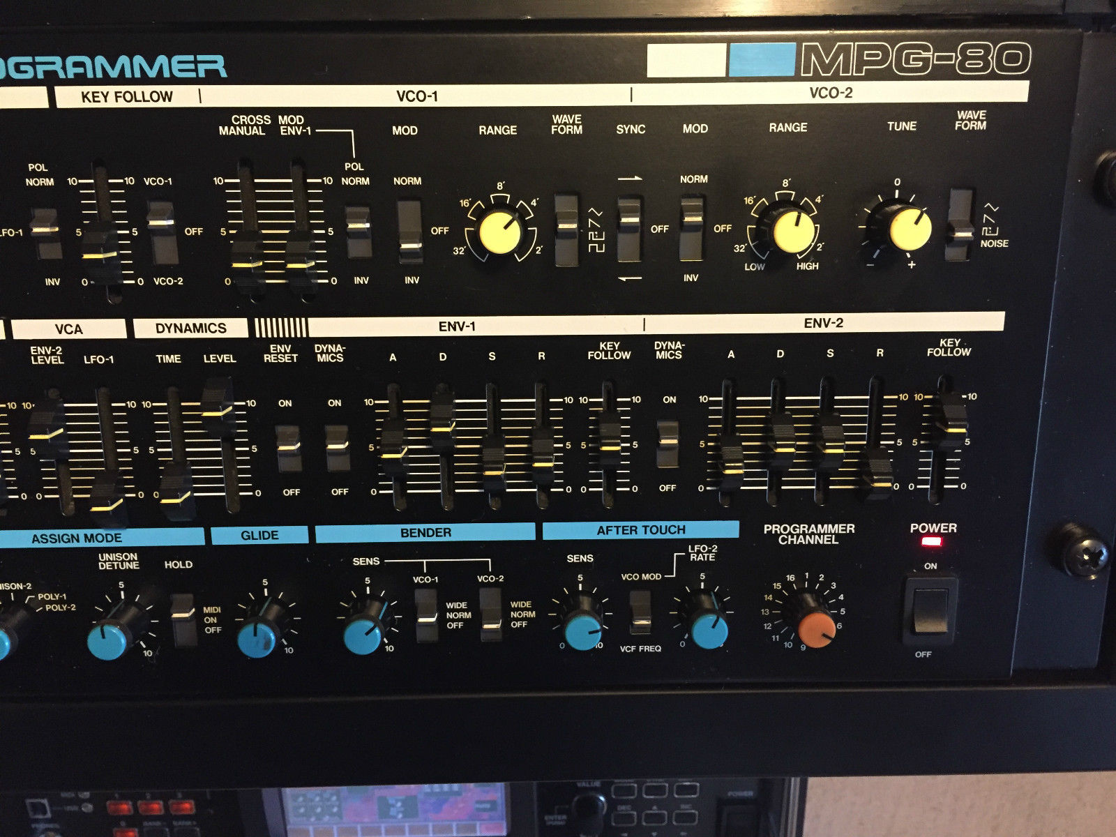 MATRIXSYNTH: Roland MPG-80 Programmer & MKS-80 SN 673695 with New ...