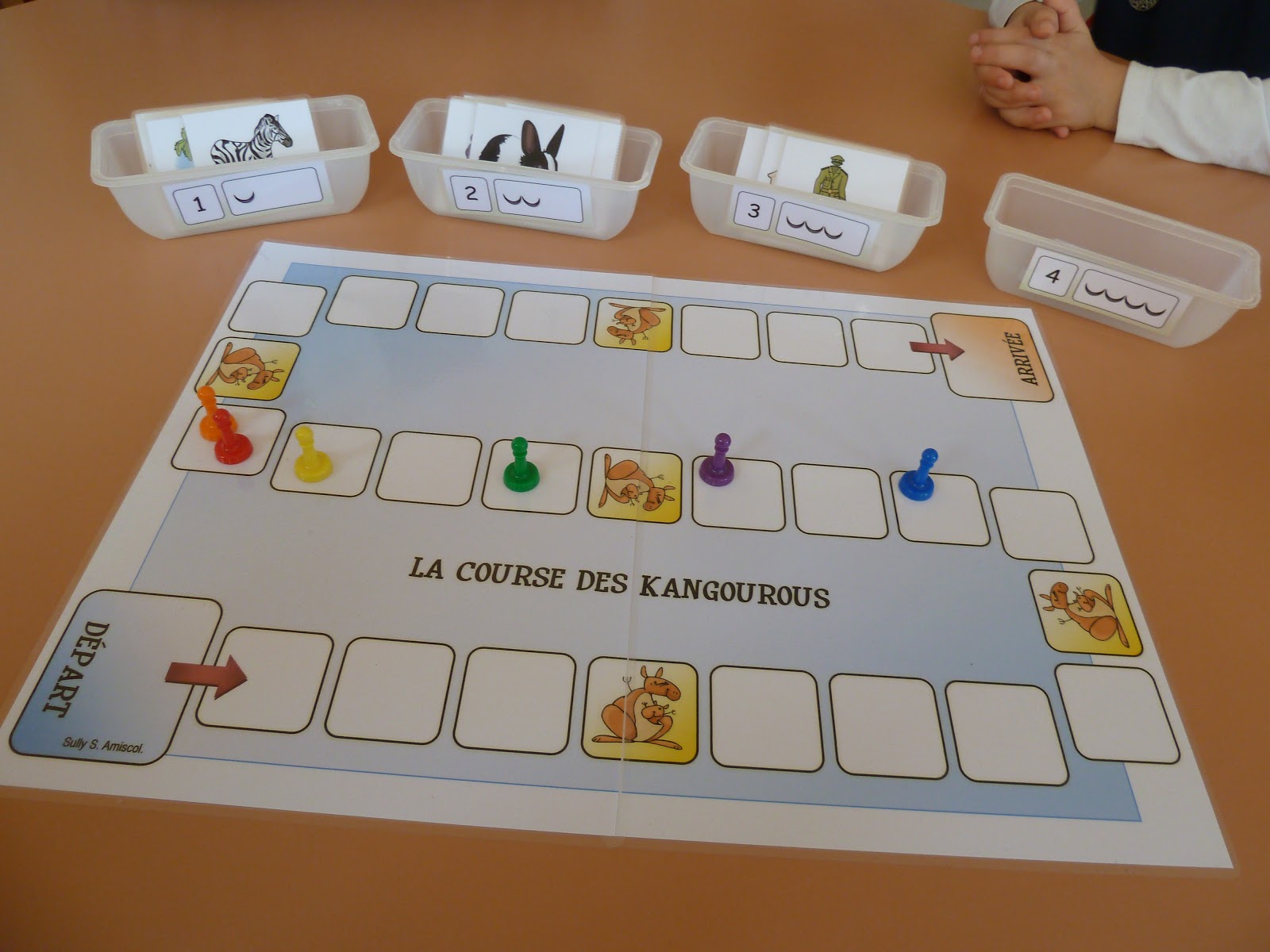 Amiscol: La course des kangourous