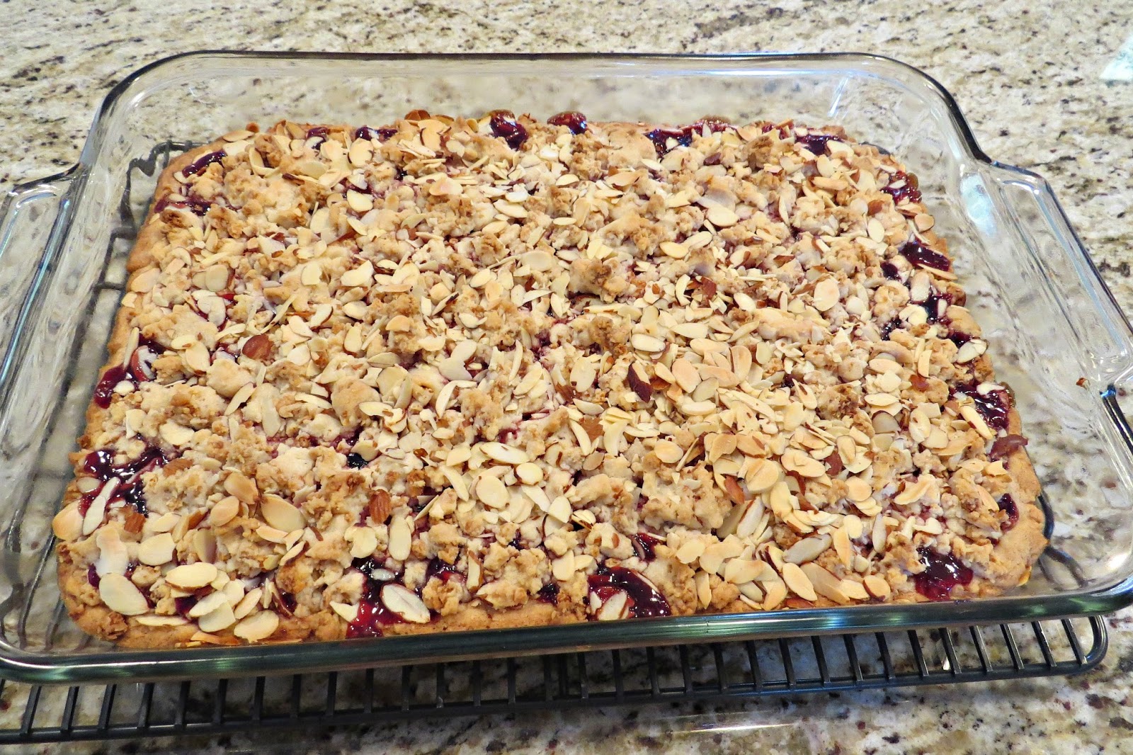 The Lavender Bouquet: Delicious Raspberry Bars!