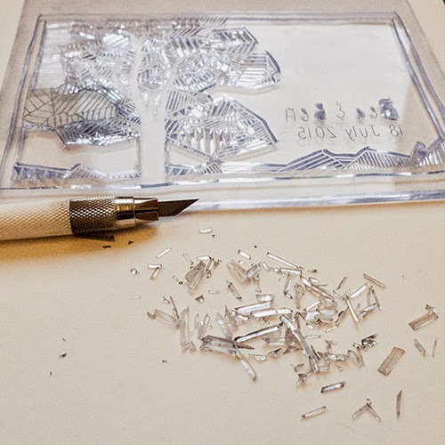 this is just to say - Tian Gan's Art Blog: Rubber Stamp Carving ...