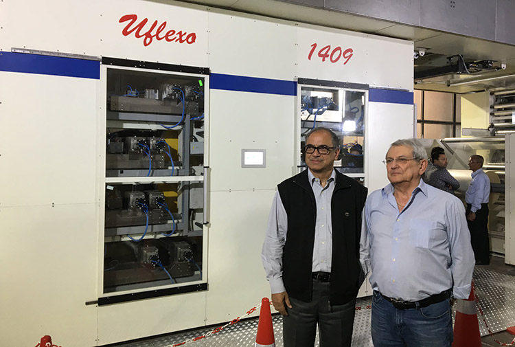 Labels India: Uflex showcased Uflexo - its first CI flexo printing ...