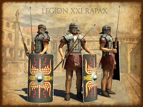 LEGIO XXI RAPAX | romanoimpero.com