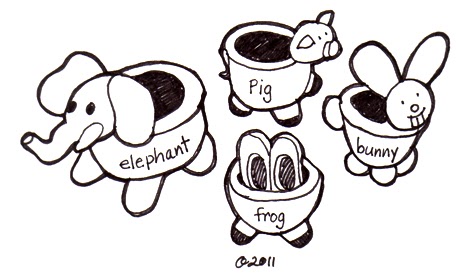 ceramic lesson plans: pinch pots with animal features | Art Education Daily