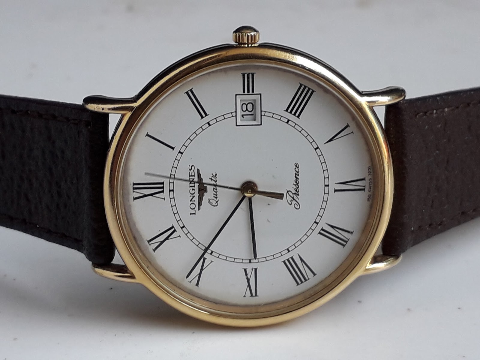 Batavia Jam: LONGINES GOLD PLATED QUARTZ SOLD