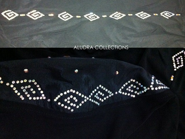 Butik Aludra: Menampal Batu Swarovski, Batu Korea & Hotfix pada Tudung