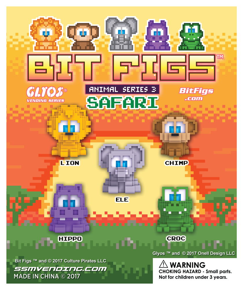 Glyos Transmission Web Log: Bit Figs: Animal Series 3