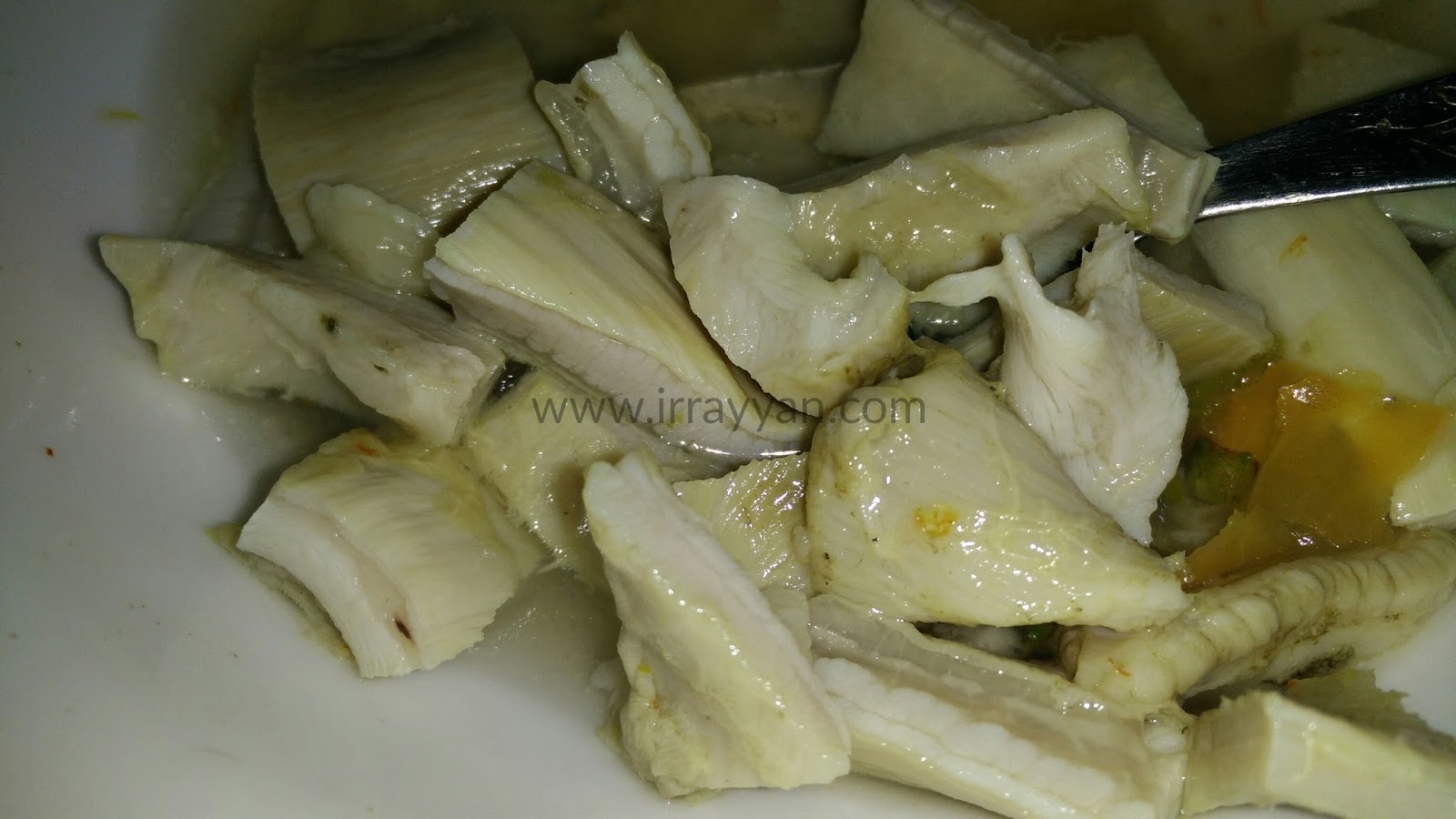 Perut lembu cicah air asam | irrayyan.com