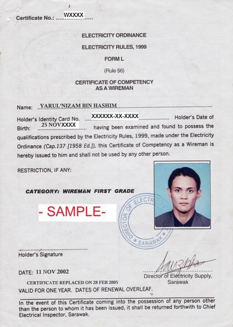 Pendawaian Elektrik (Domestik & Industri): Perakuan kompetensi ...