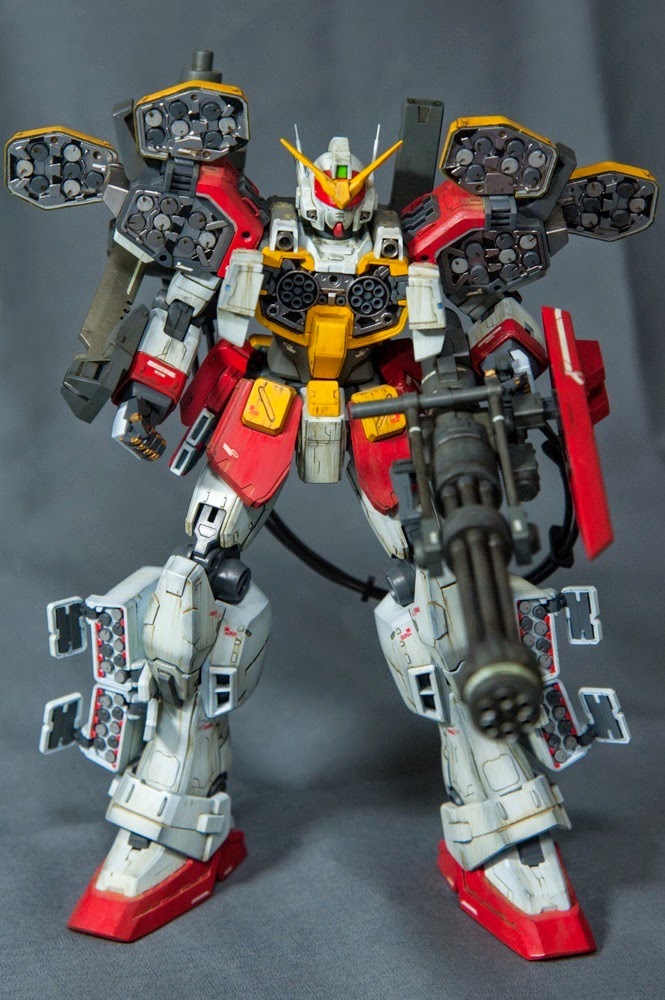 GUNDAM GUY: MG 1/100 Gundam Heavy Arms EW - Painted Build