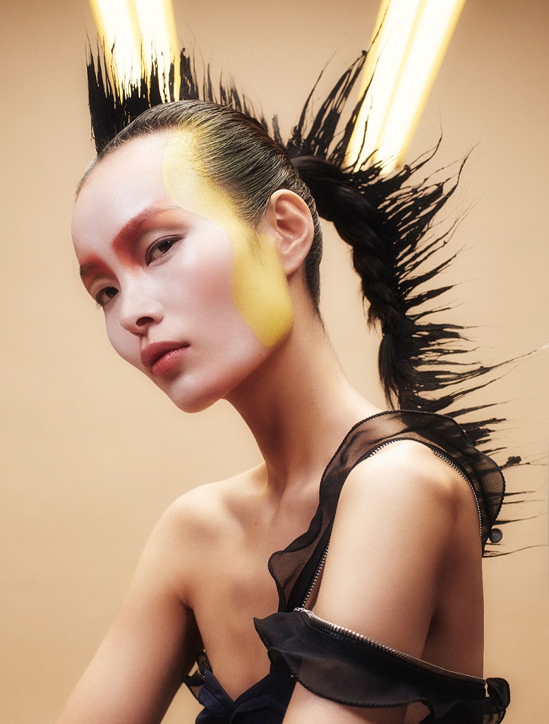 ASIAN MODELS BLOG: EDITORIAL: Ling Liu for models.com, July 2017