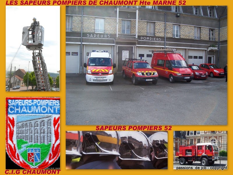 LES SAPEURS POMPIERS DE CHAUMONT