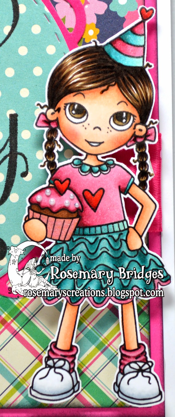 Rosemary's Creations: Little Miss Muffet Stamps~Celeste Amberglow ...