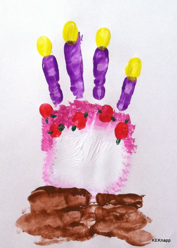 365 Hands: Hand #213 Cake