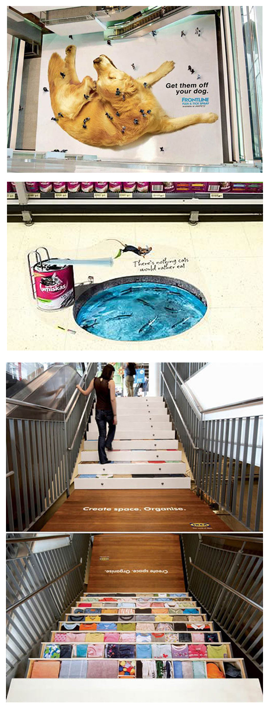 Stuff that switches us on: Innovative Floor Decals