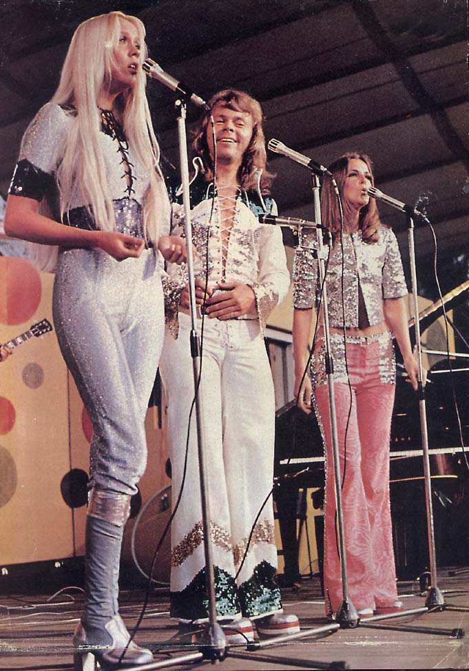 ABBAFanatic: ABBA Perform On Melodifestivalen 43 Years Ago Today