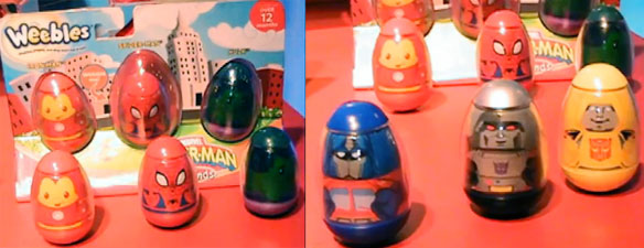 Los Weebles de Brekar: Superhéroes Marvel