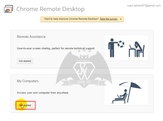 Tutorial Google Chrome Remote Desktop
