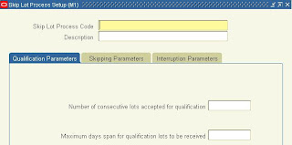 sarath babu oracle questions and answers : oracle skip lot functionality