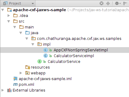 Being Compiled:::: Apache CXF First JAX-WS (SOAP Web Service) Example (CXFNonSpringServlet)