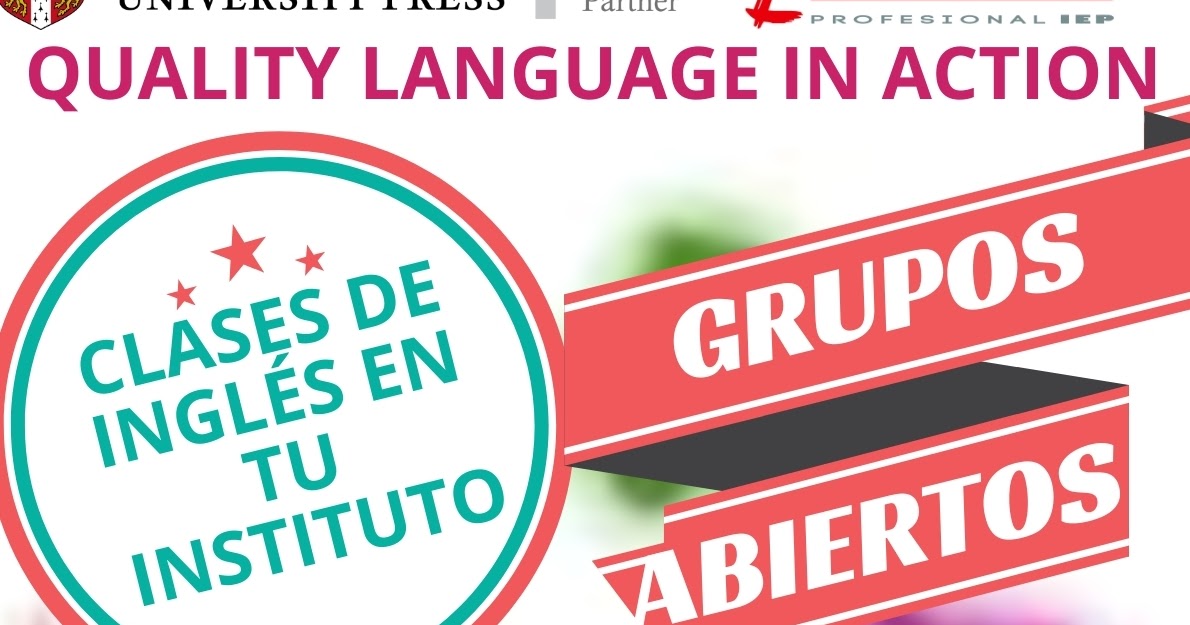 ¡CLASES DE INGLÉS PARA TODXS EN EL IES!
