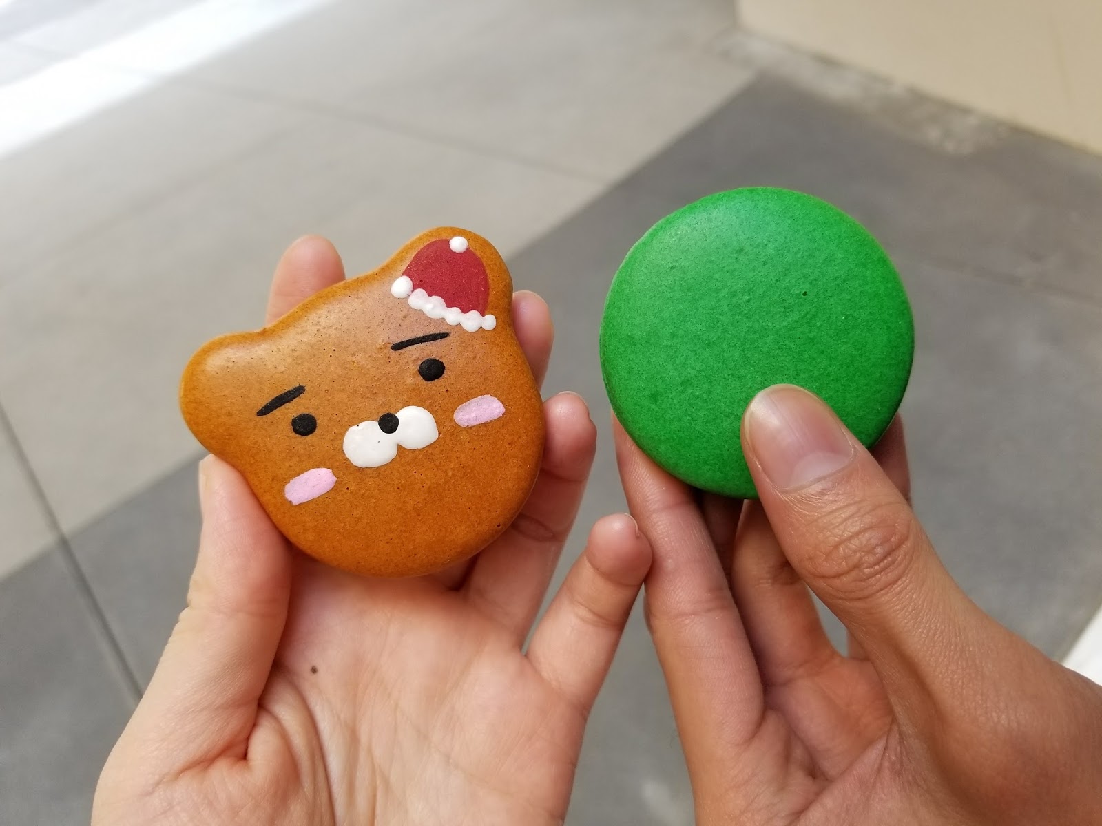 Cute Kakao Character Macarons @ Sweet Box (The Source OC Buena Park)